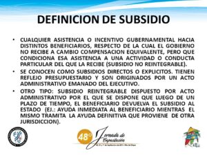 Definición de Subsidio » Qué es, Significado y Concepto