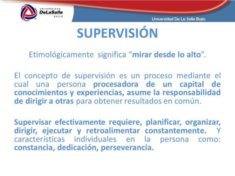 Definición de Supervisión » Qué es, Significado y Concepto