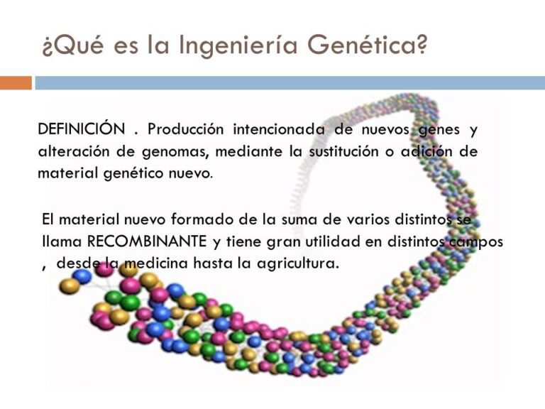 Definición de Ingeniería genética » Qué es, Significado y Concepto